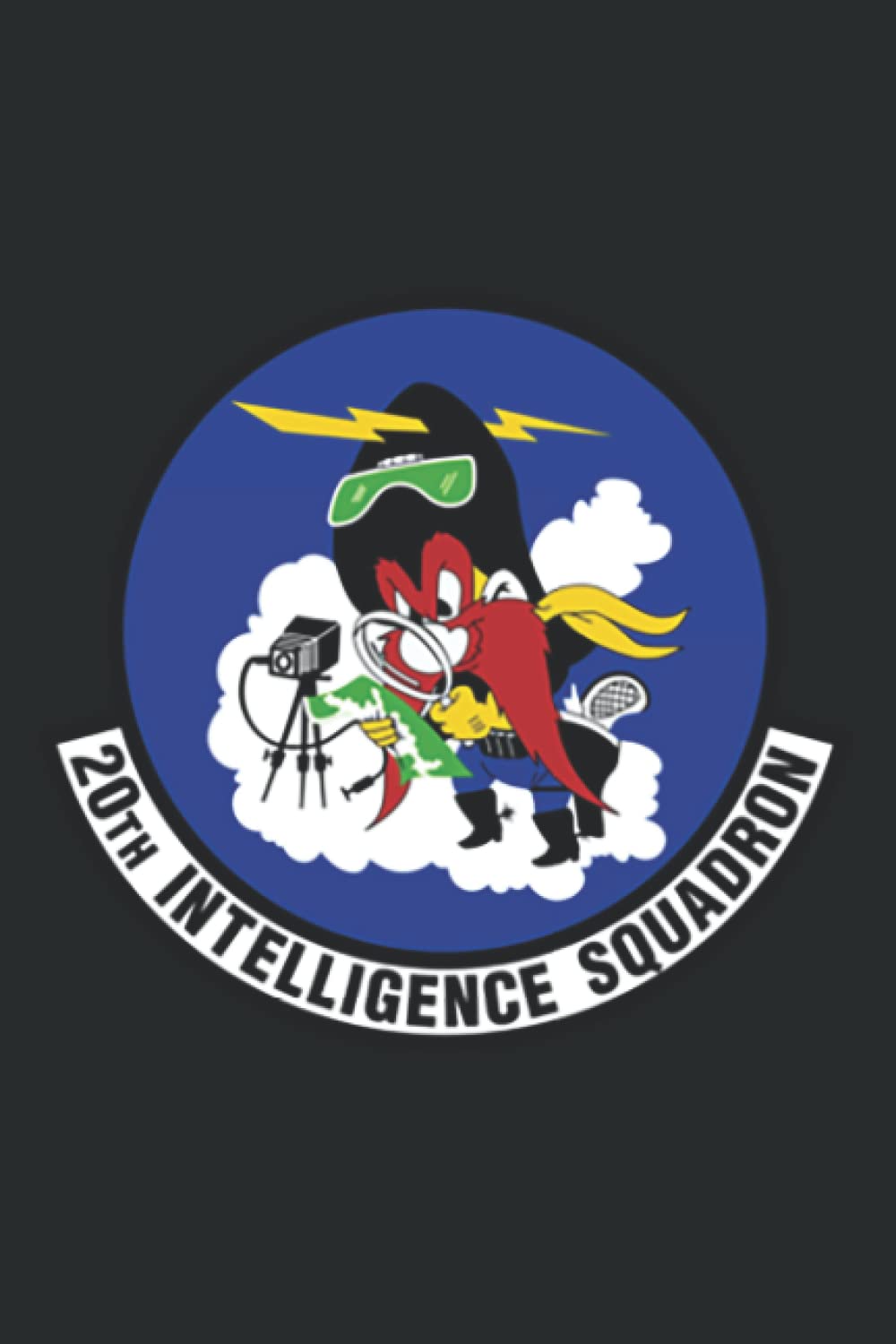 20Th Intelligence Squadron Air Force Military Veteran: Ruled Notebook ...