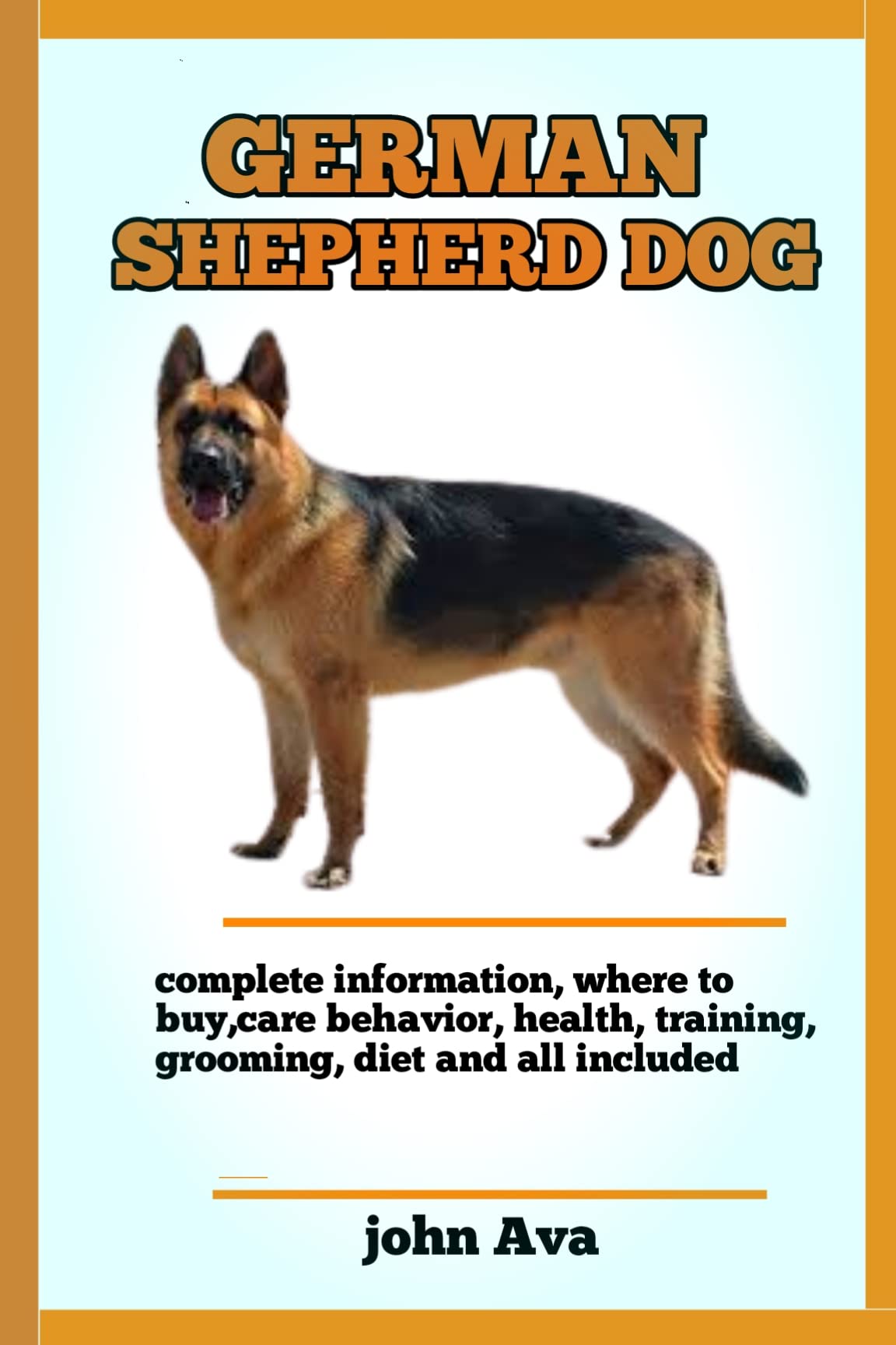 German Shephard Dog : Complete German Shepherd Dog Pet Information ...