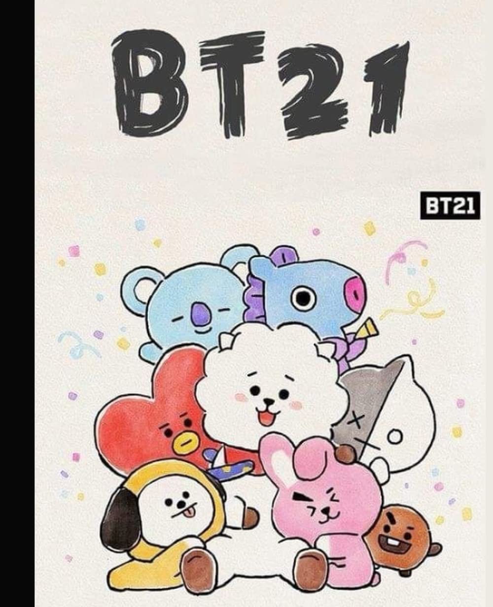 BT21: BTS Composition Book, BTS Journal, Kpop Notebook, Kpop Bts ...