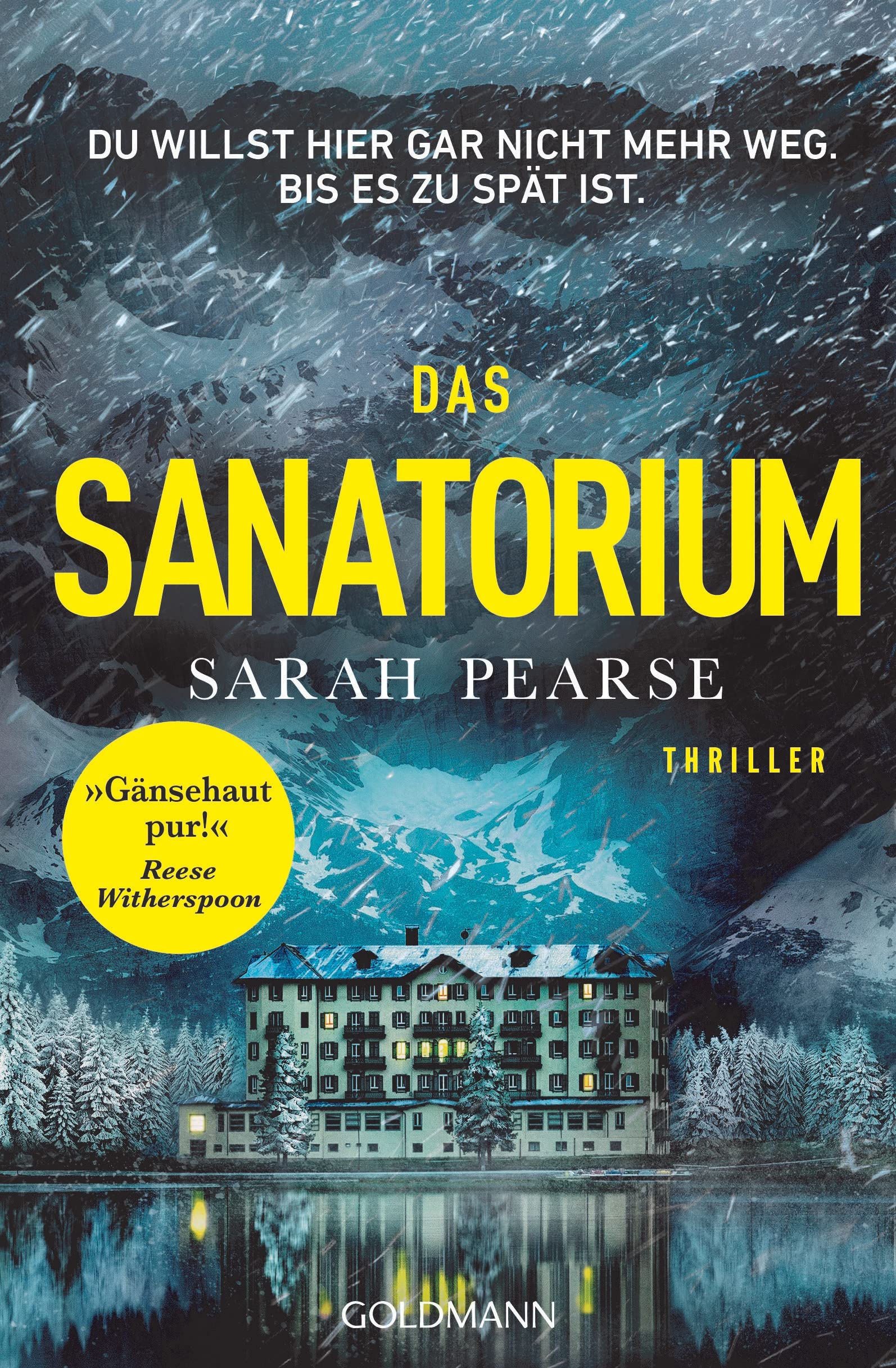 Das Sanatorium: Thriller (Ein Fall für Elin Warner 1) by Sarah Pearse ...