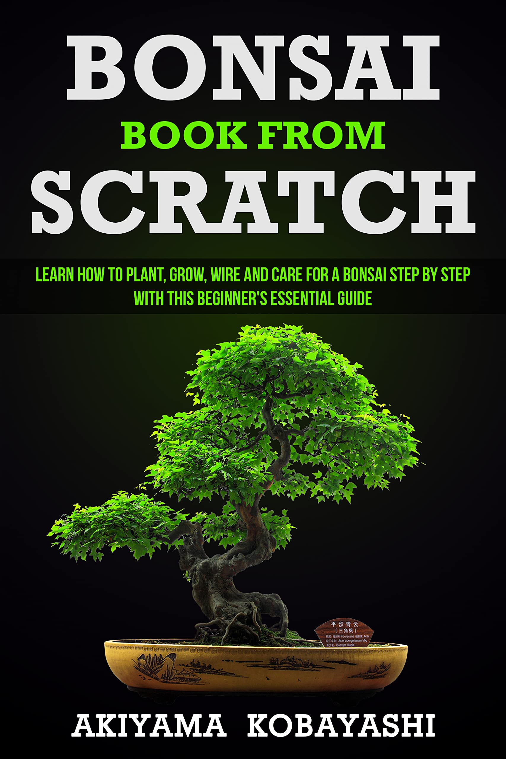 Bonsai Book From Scratch: Learn How To Plant, Grow, Wire And Care For a ...