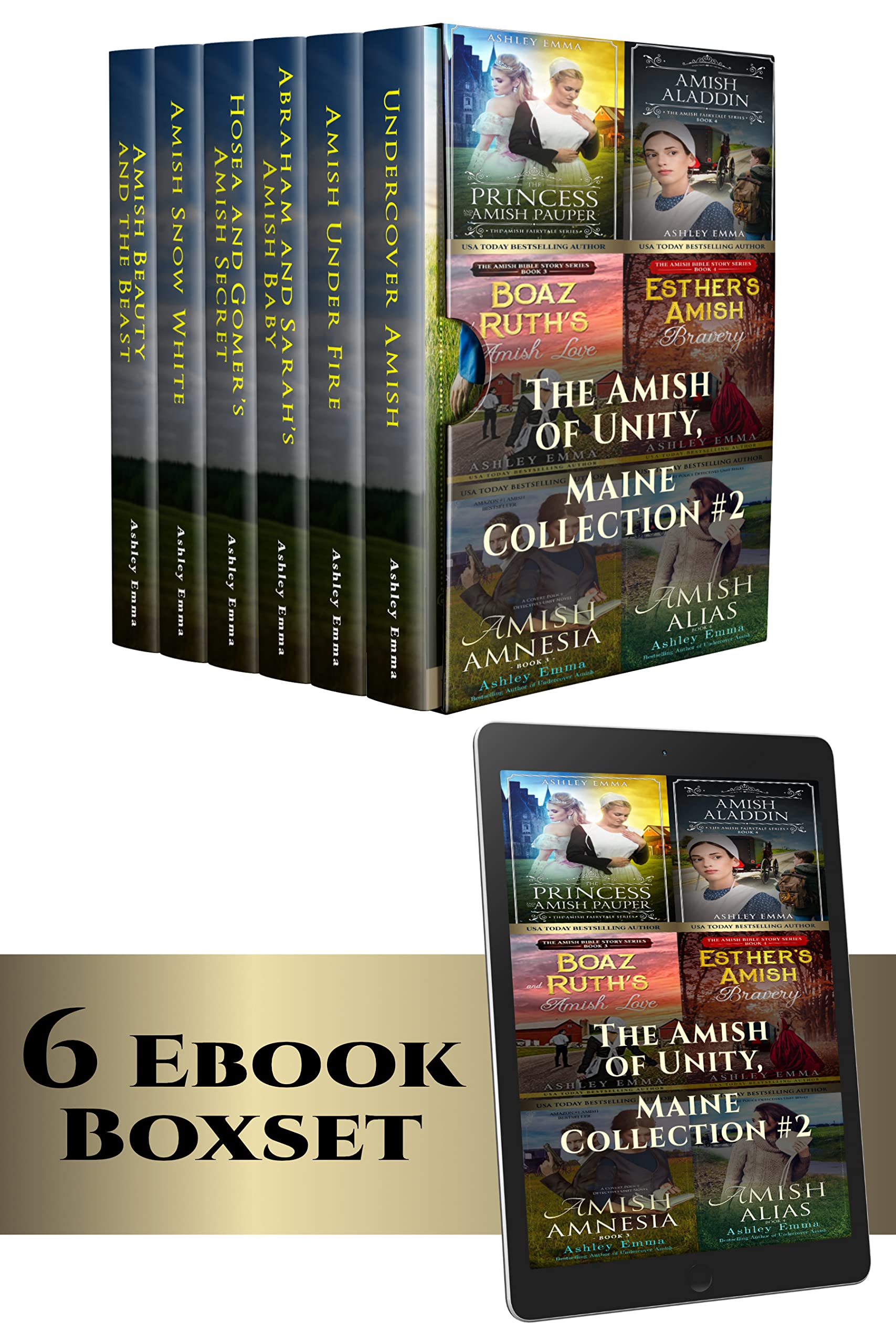 The Amish of Unity, Maine Collection Boxset #2: Includes: Amish Amnesia ...