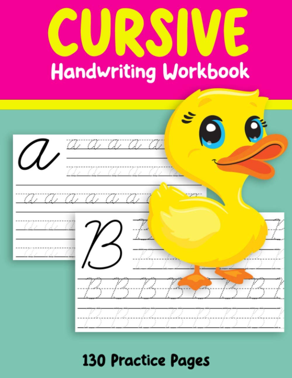 Cursive Handwriting Workbook 130 Practice Pages Handwriting Practice cursive-handwriting-workbook-130-practice-pages-handwriting-practice