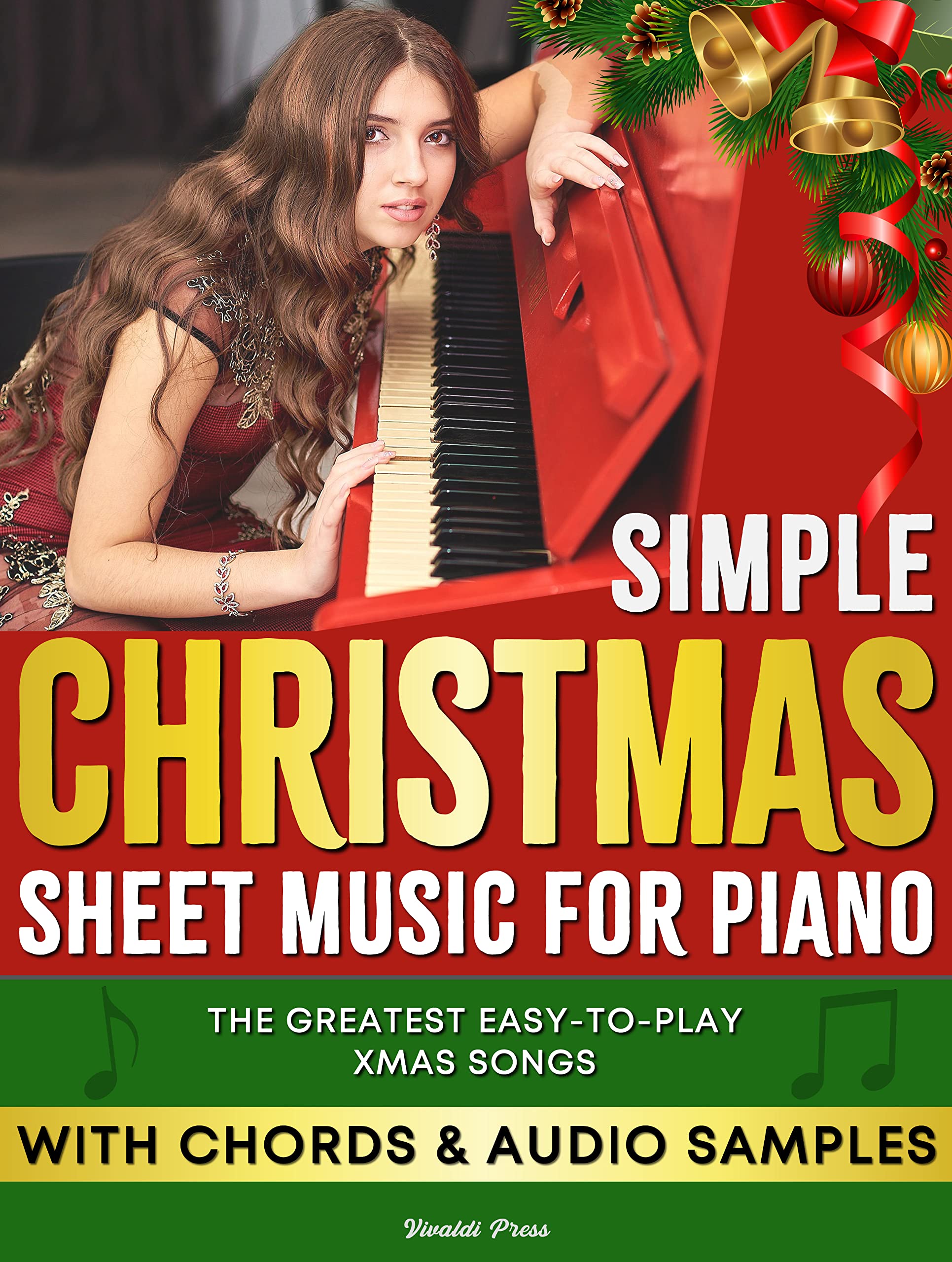 Simple Christmas Sheet Music for Piano: The Collection of Easy-to-Play ...