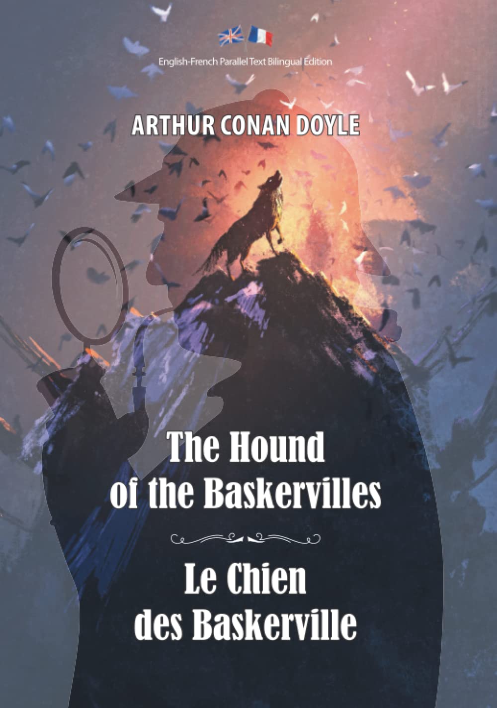 The Hound of the Baskervilles / Le Chien des Baskerville: Illustrated ...