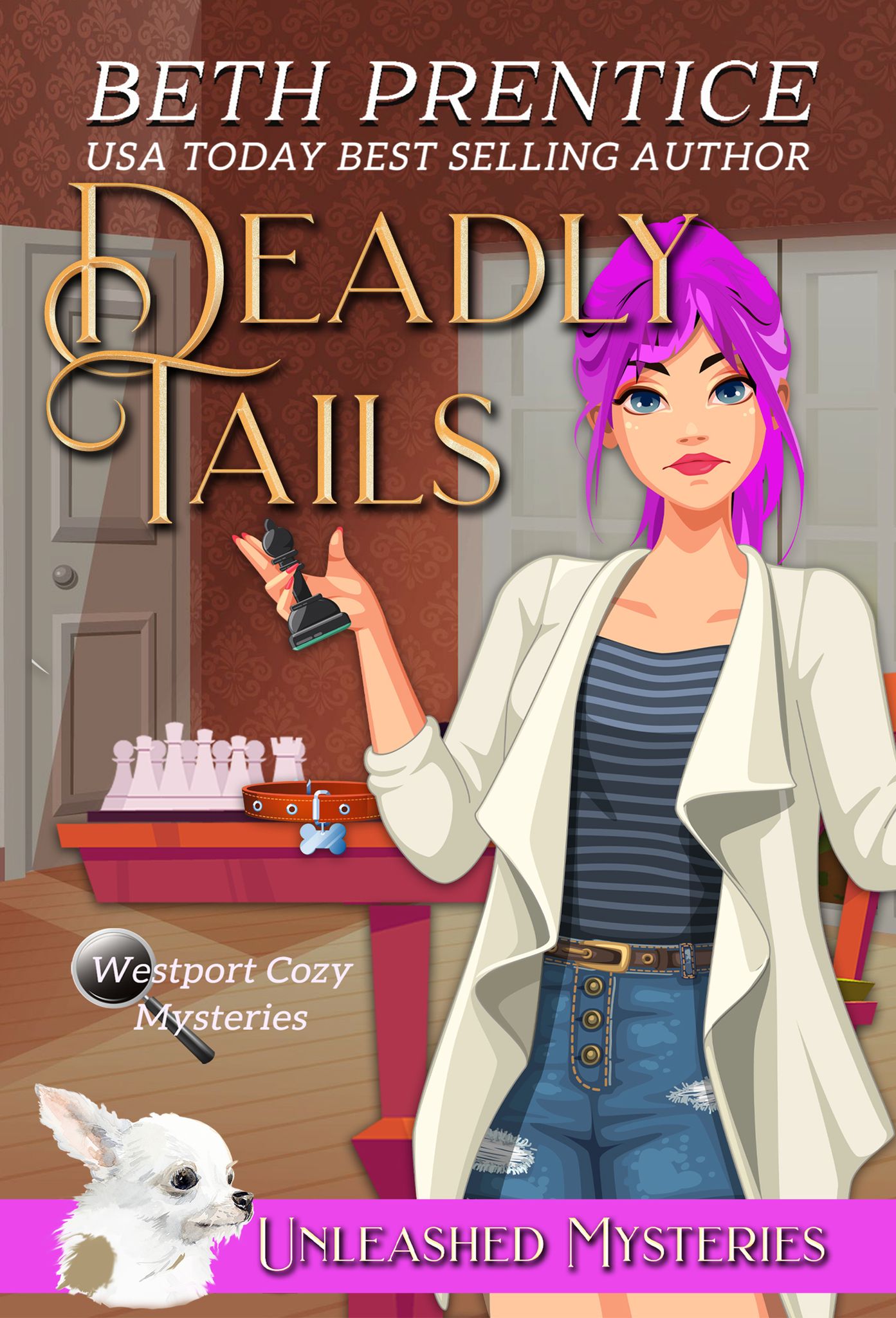 Deadly Tails (The Westport Mysteries, #7) by Beth Prentice | Goodreads