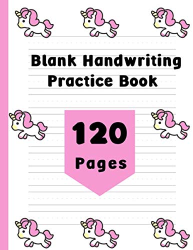 Blank Handwriting Practice Book: Handwriting Practice Paper for Kids ...