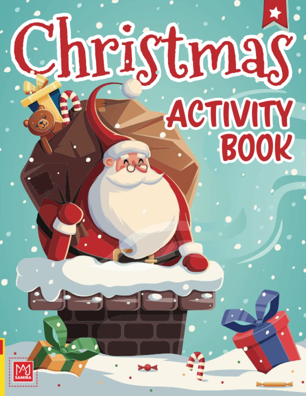Christmas Activity Book: for Kids Ages 4-8. Word Searches, Color By ...