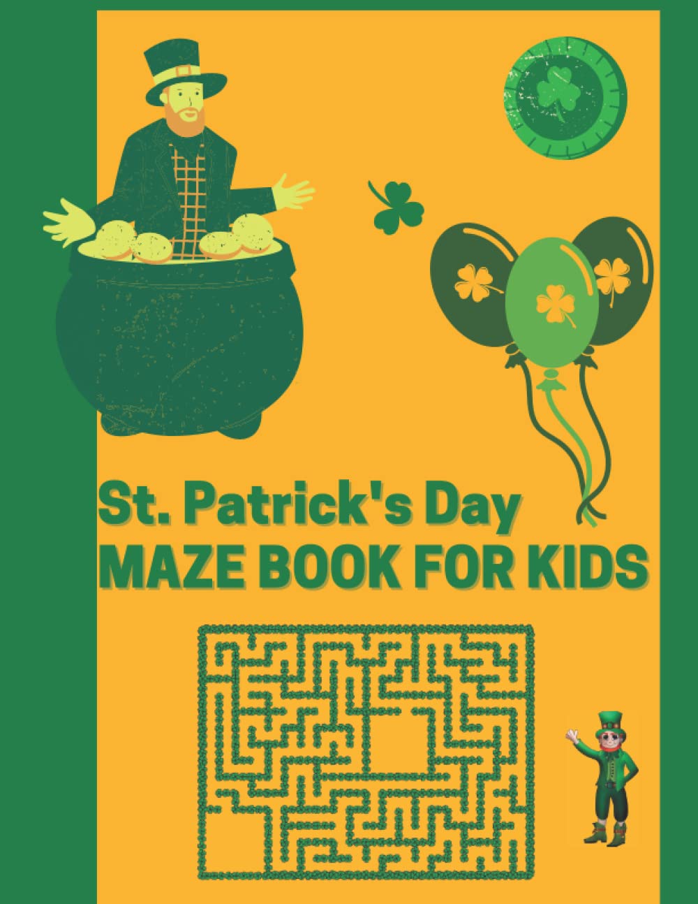 St.Patrick's Day book for kids, book for kids age 4-8 and more, toddler ...