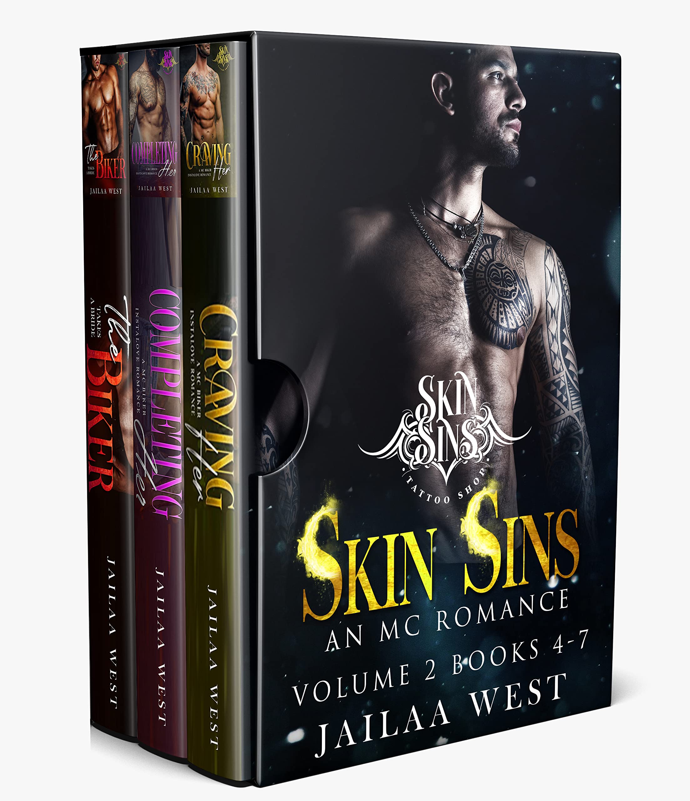 Skn Sins Volume 2 (Skin Sins Tattoo Shop Books 4-6) by Jailaa West ...