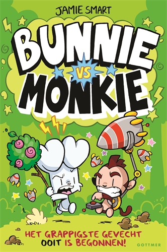 Bunnie vs Monkie by Jamie Smart | Goodreads