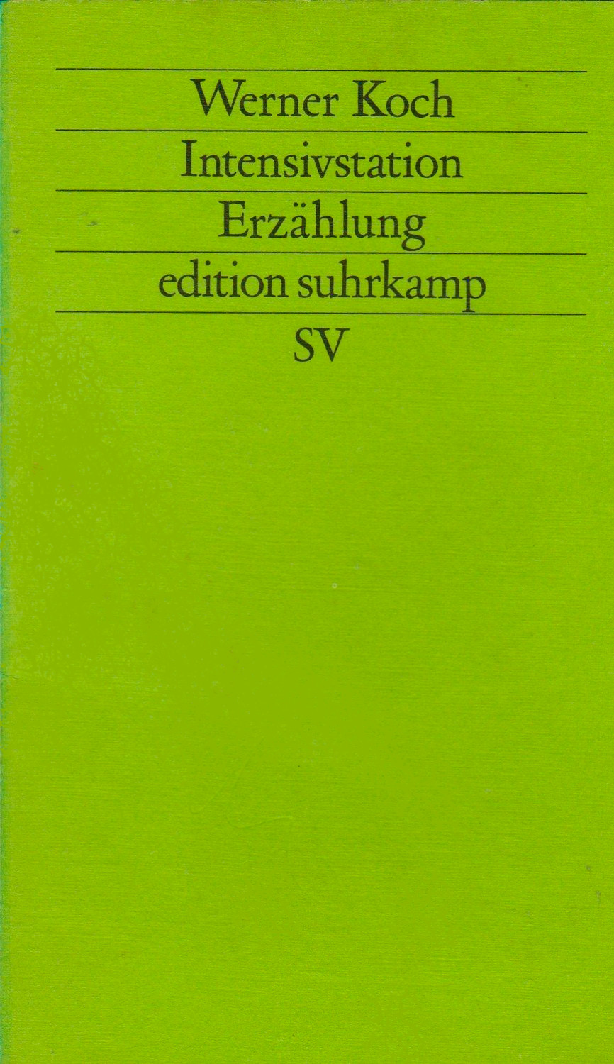 Intensivstation by Werner Koch | Goodreads