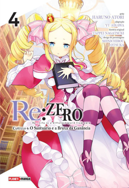Re:zero Capítulo 4: O Santuário e a Bruxa da Ganância Vol. 4 by Haruno ...