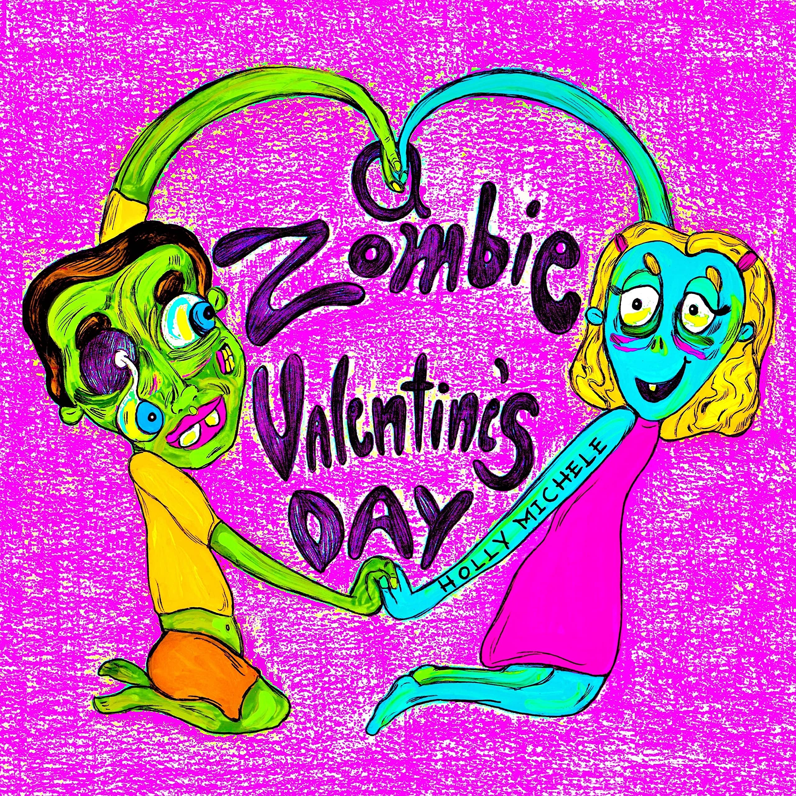 A Zombie Valentine's Day: A Little Zombie Boy Adventure by Holly ...
