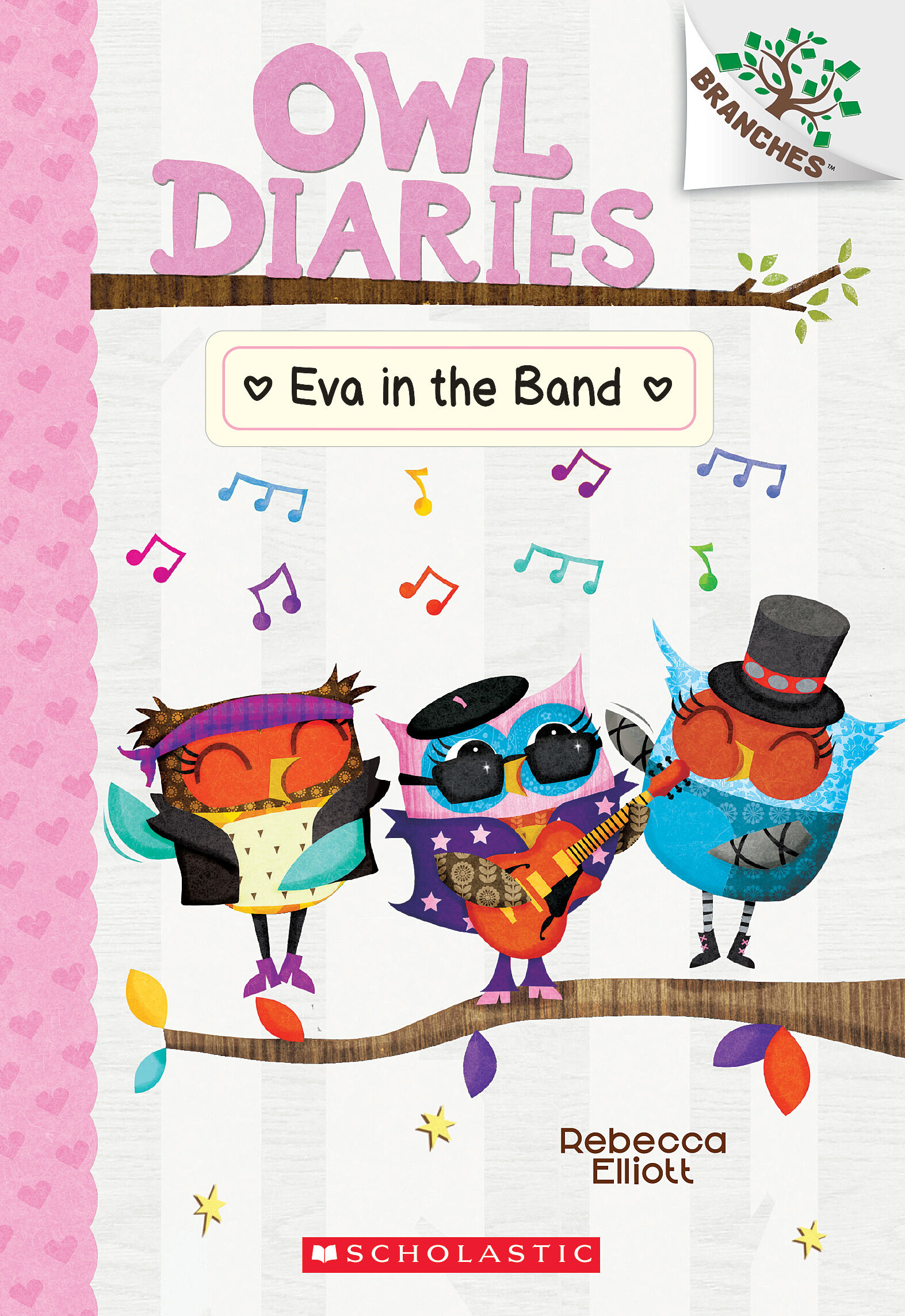 Eva in the Band: A Branches Book (Owl Diaries #17) by Rebecca Elliott ...