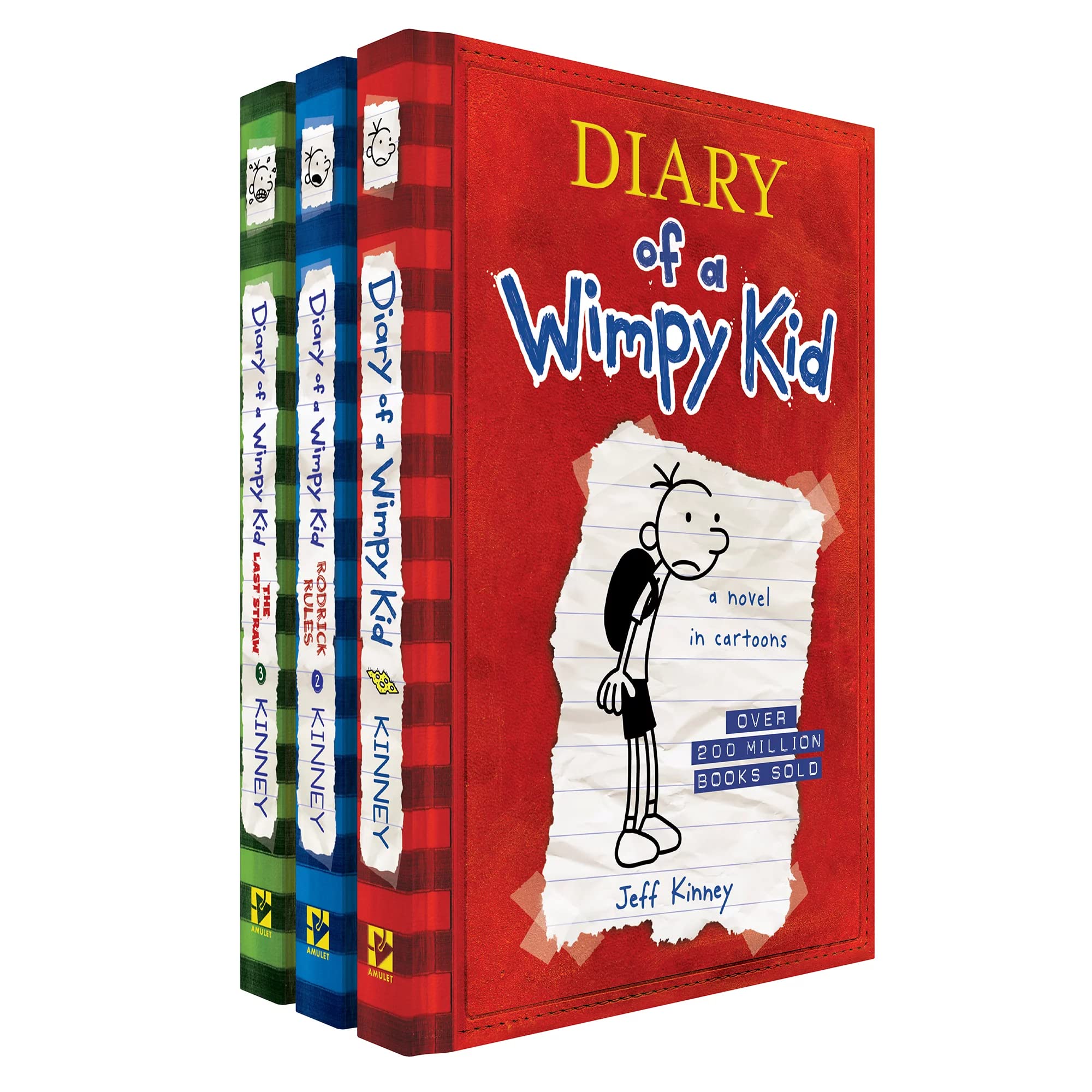 Diary of a Wimpy Kid: 3-Book Bundle (Hardcover) by Jeff Kinney | Goodreads