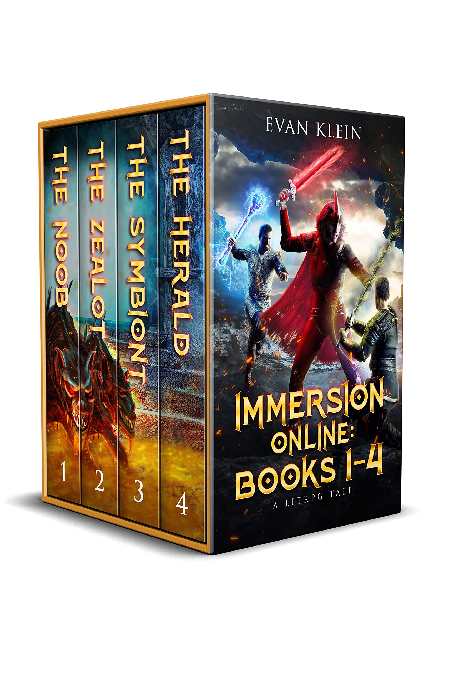 Immersion Online (Books 1 - 4) The Complete Series : A LitRPG Novel by ...