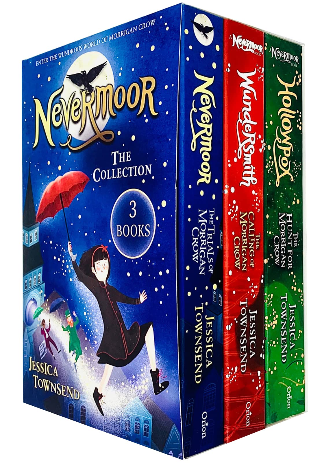 Morrigan Crow Nevermoor Series 3 Books Collection Set: Hollowpox ...