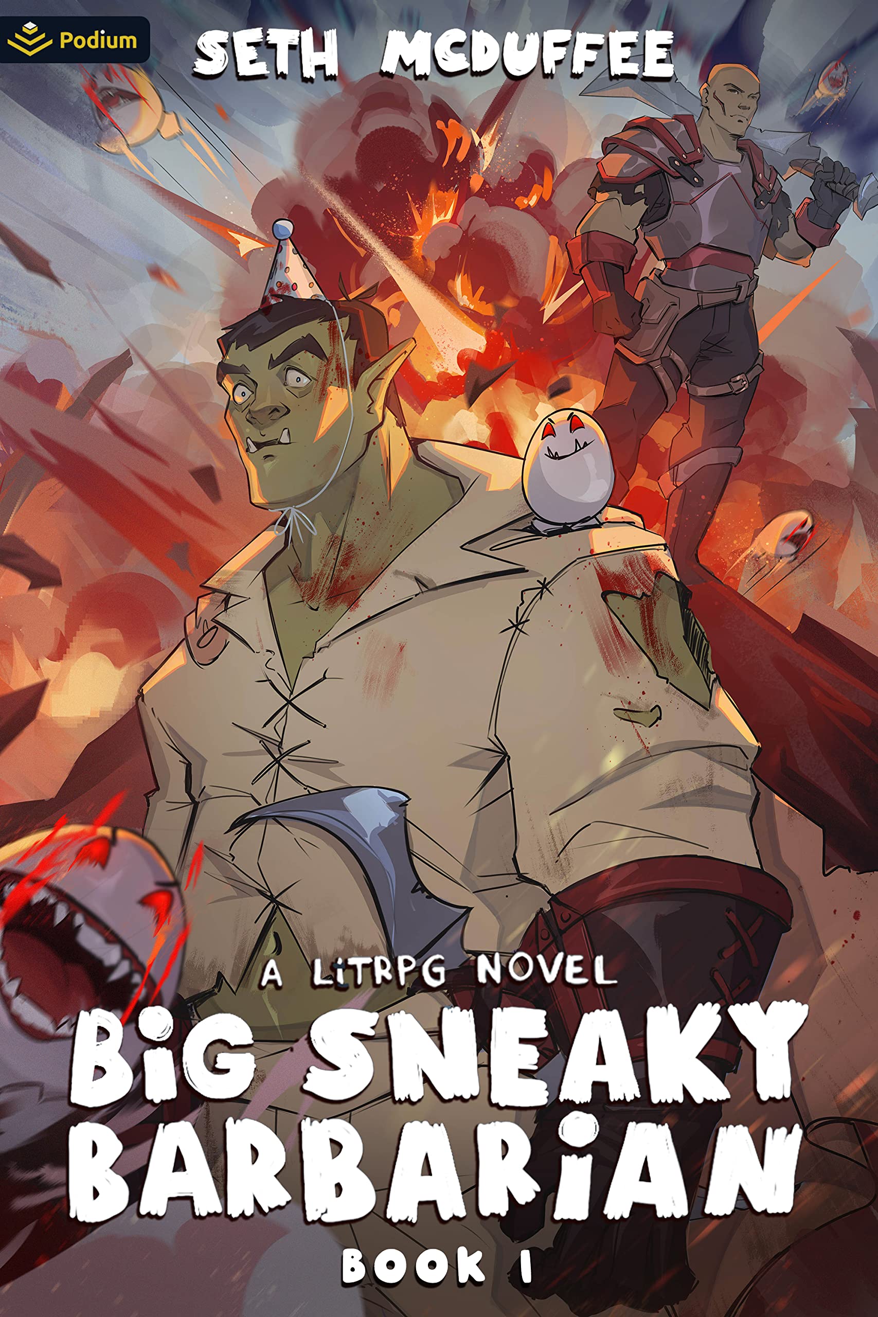 Big Sneaky Barbarian: A LitRPG Novel by Seth McDuffee | Goodreads