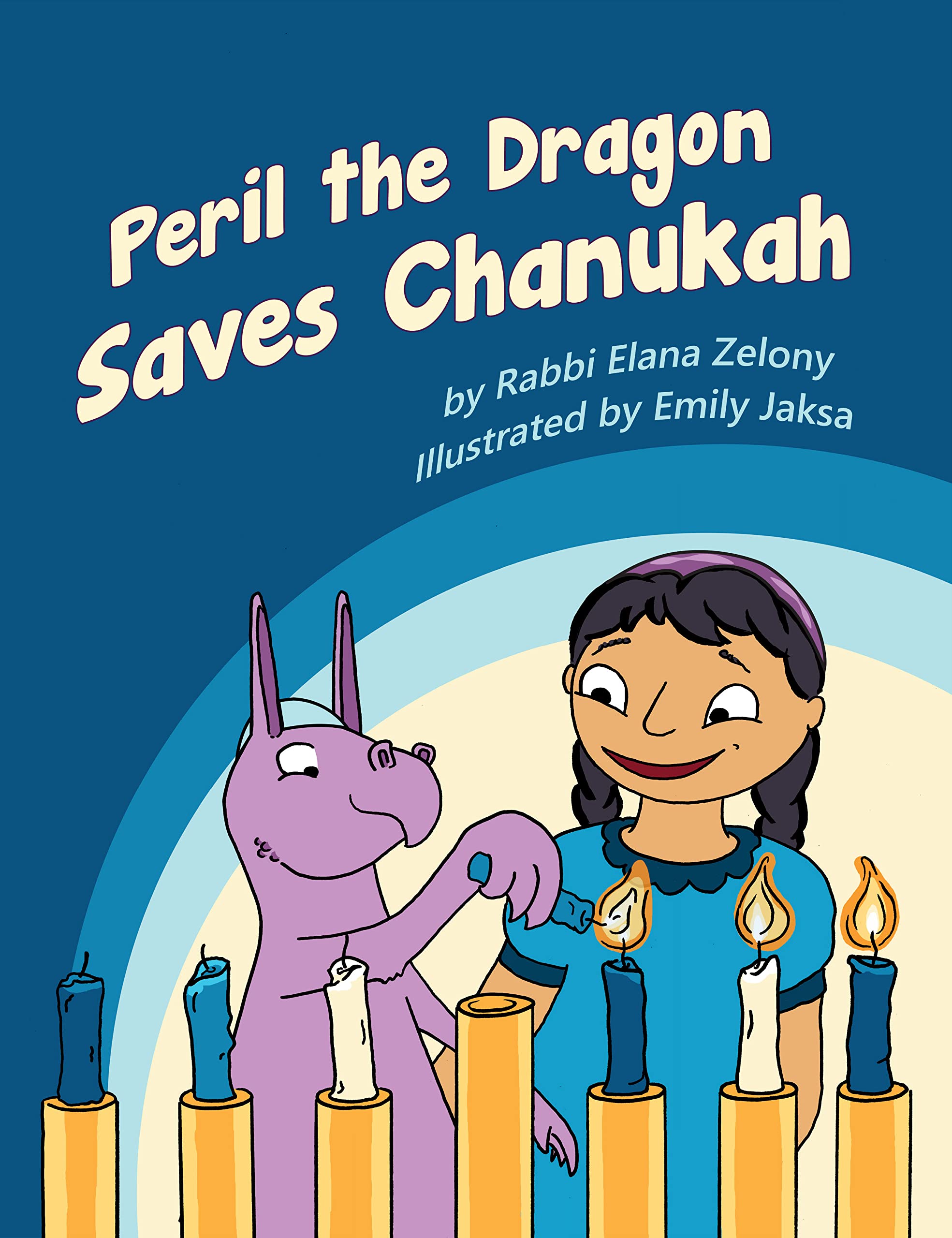 Peril the Dragon Saves Chanukah: A Jewish Holiday Children's Book by ...