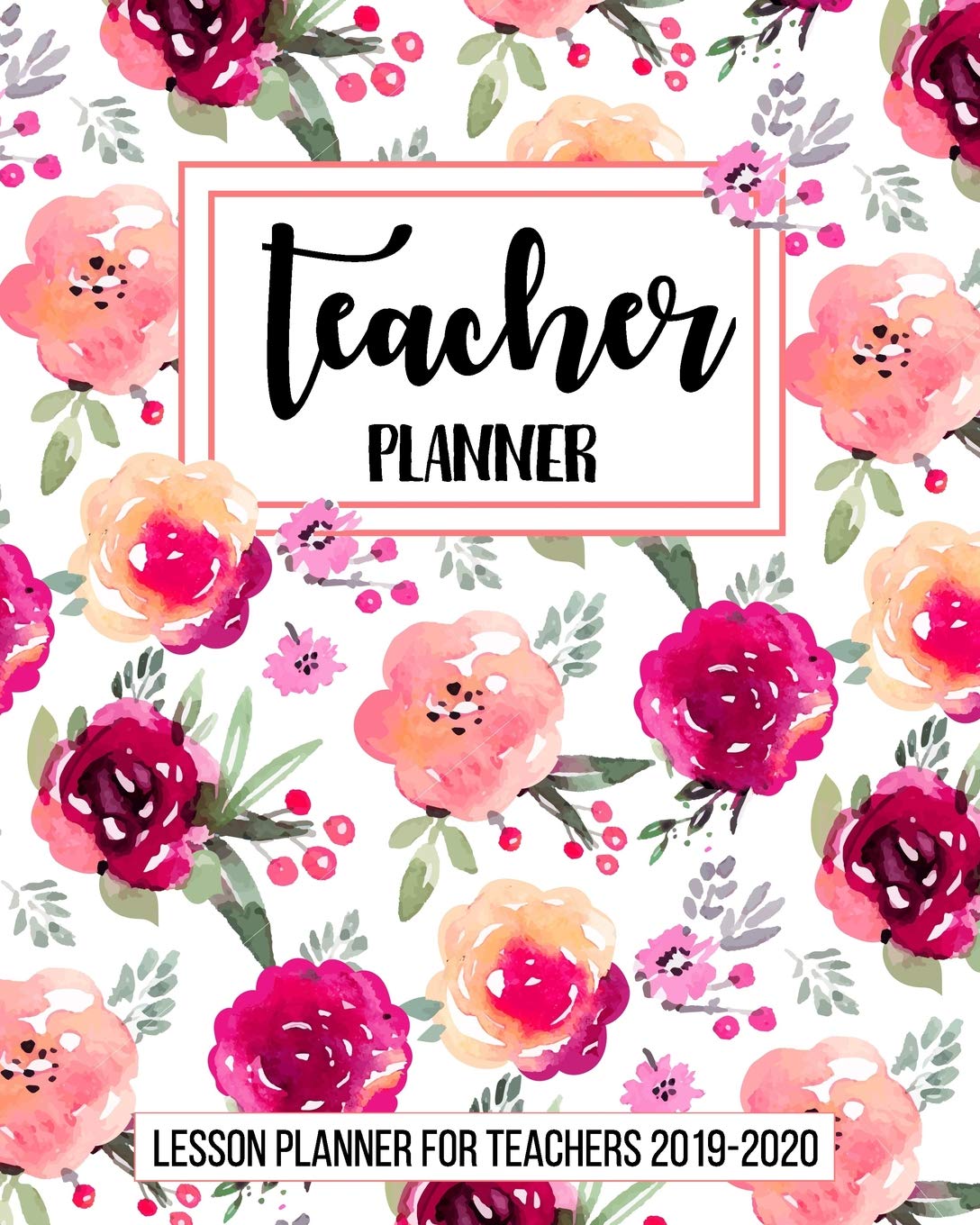 Lesson Planner for Teachers 2019-2020: Weekly and Monthly Teacher ...