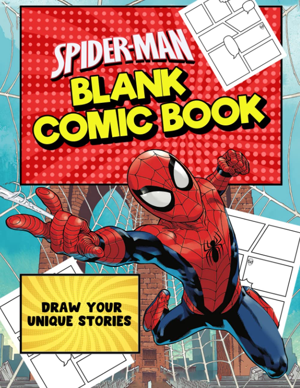 Spiderman Blank Comic Book: Let’s Be An Author Of Your Interesting ...