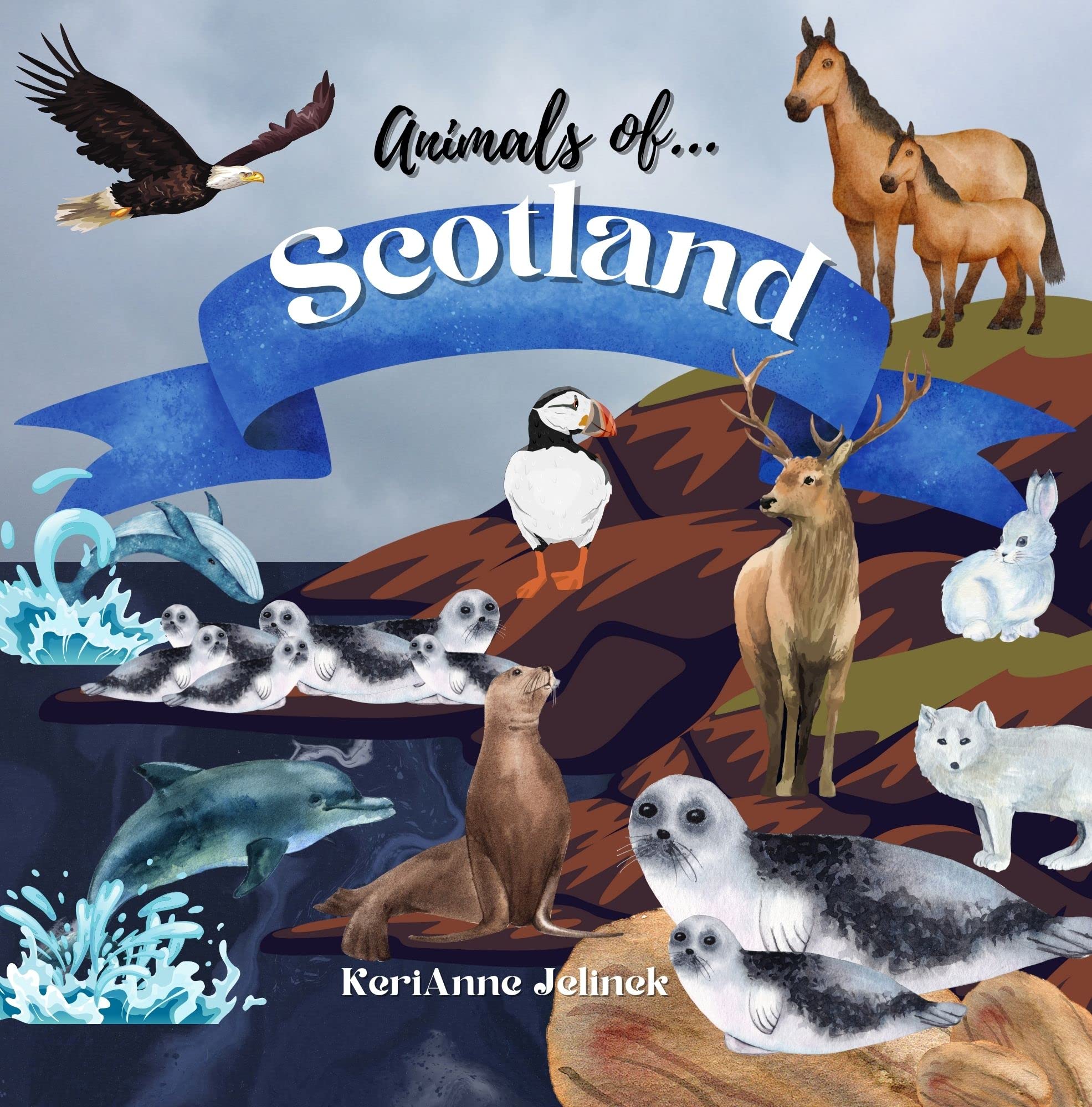 Animals of Scotland - Scotland Animals Book for Kids, Scottish Animals ...