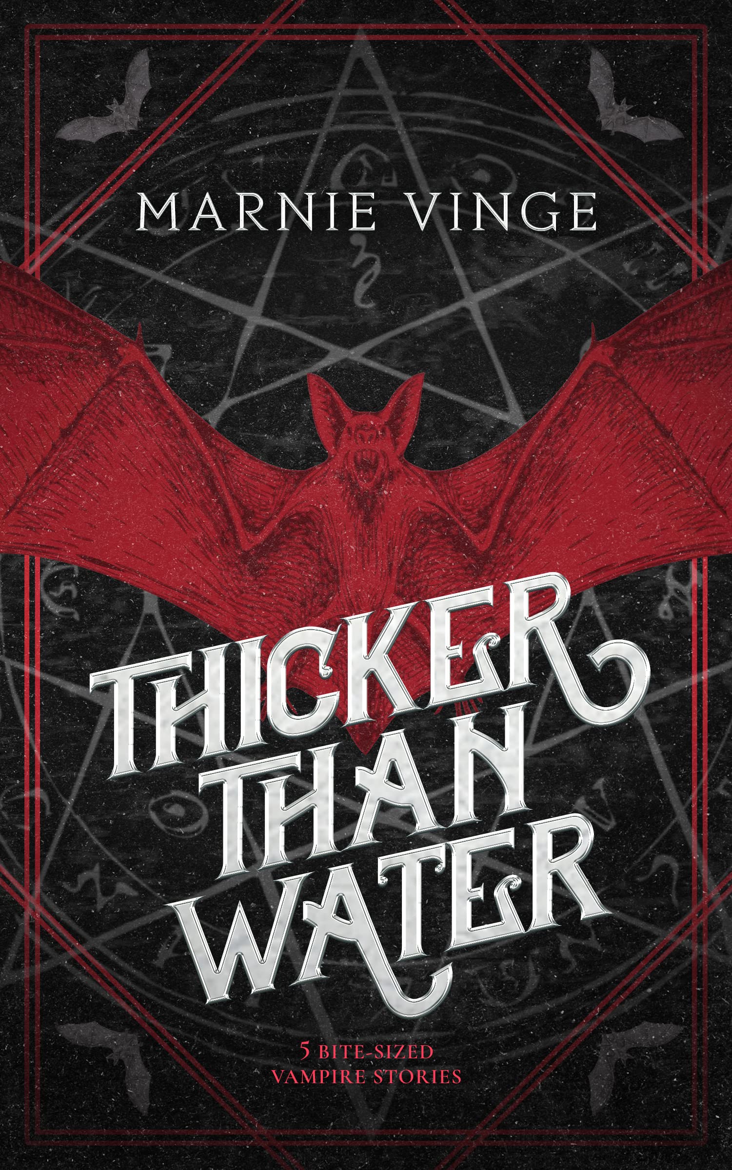 Thicker Than Water: 5 bite-sized vampire stories by Marnie Vinge | Goodreads