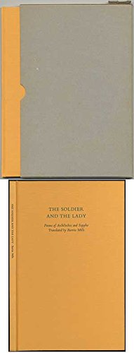 Soldier and the Lady: Poems of Archilochos and Sappho by Archilochus ...