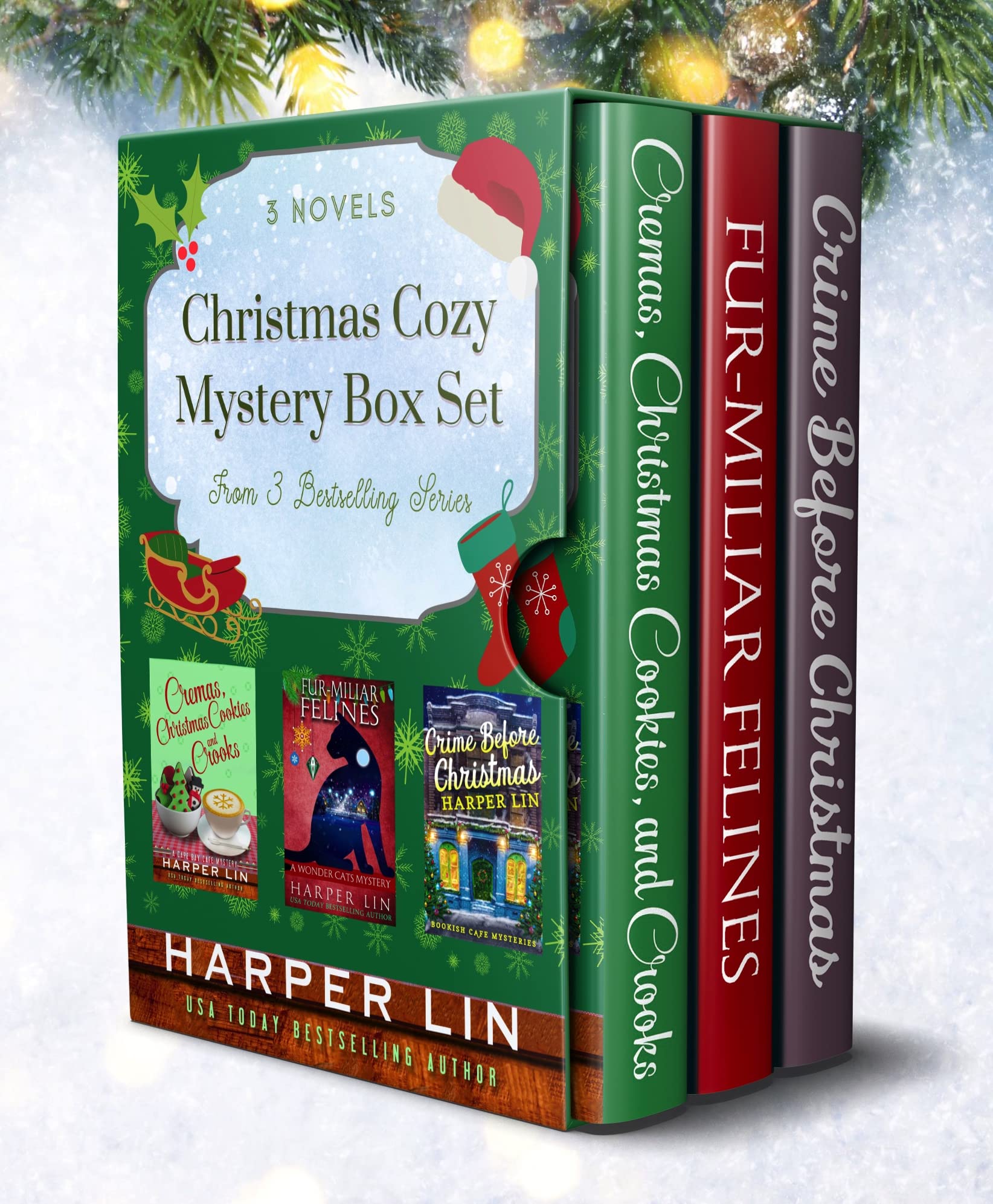 Christmas Cozy Mystery Box Set: 3 Novels from 3 Cozy Series by Harper ...