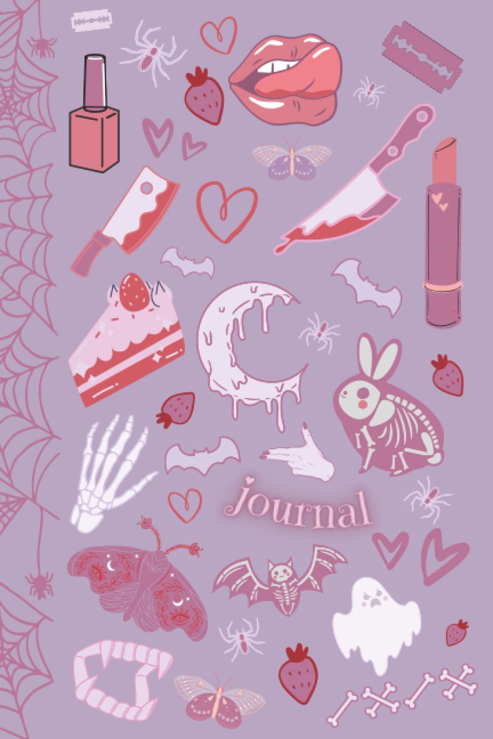 Cute & Creepy Journal: Adorable, Aesthetic, Kawaii, Creepy Halloween ...
