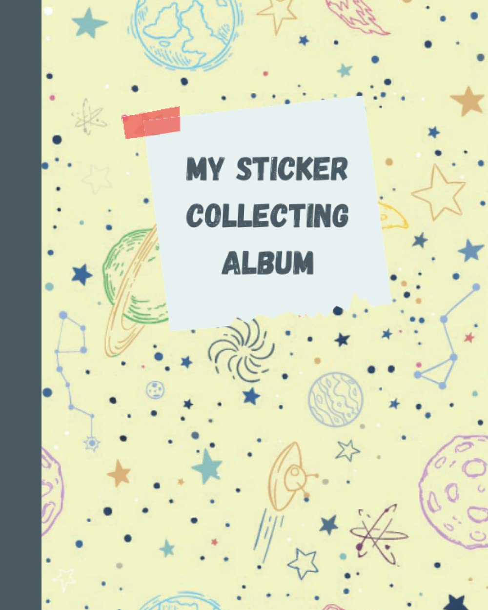 my sticker collecting album removable: blank sticker book collecting ...
