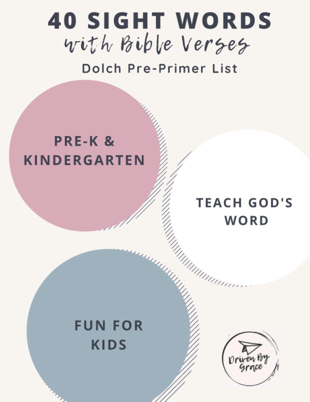 40 Sight Words With Bible Verses: Dolch Pre-Primer List | Pre-K ...