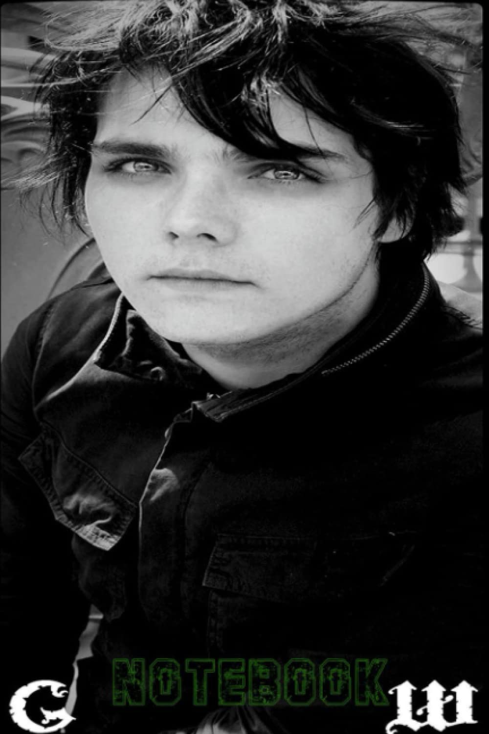 Notebook : Gerard Way Notebook 110 Pages Collage Lined Pages Journal ...