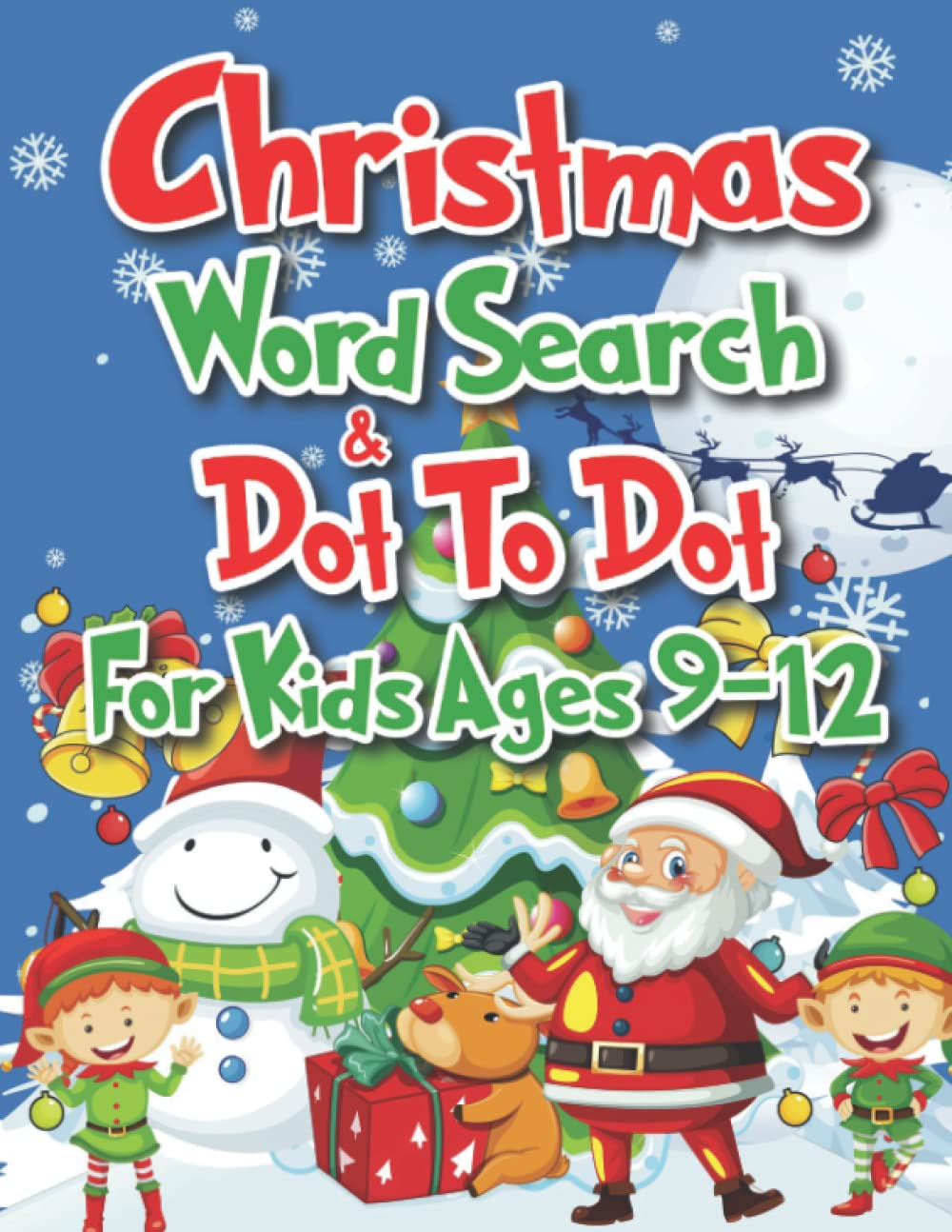 Christmas Word Search And Dot To Dot For Ages 9 12 Christmas Holiday Christmas Word Search And Dot To Dot For Ages 9 12 Christmas Holiday