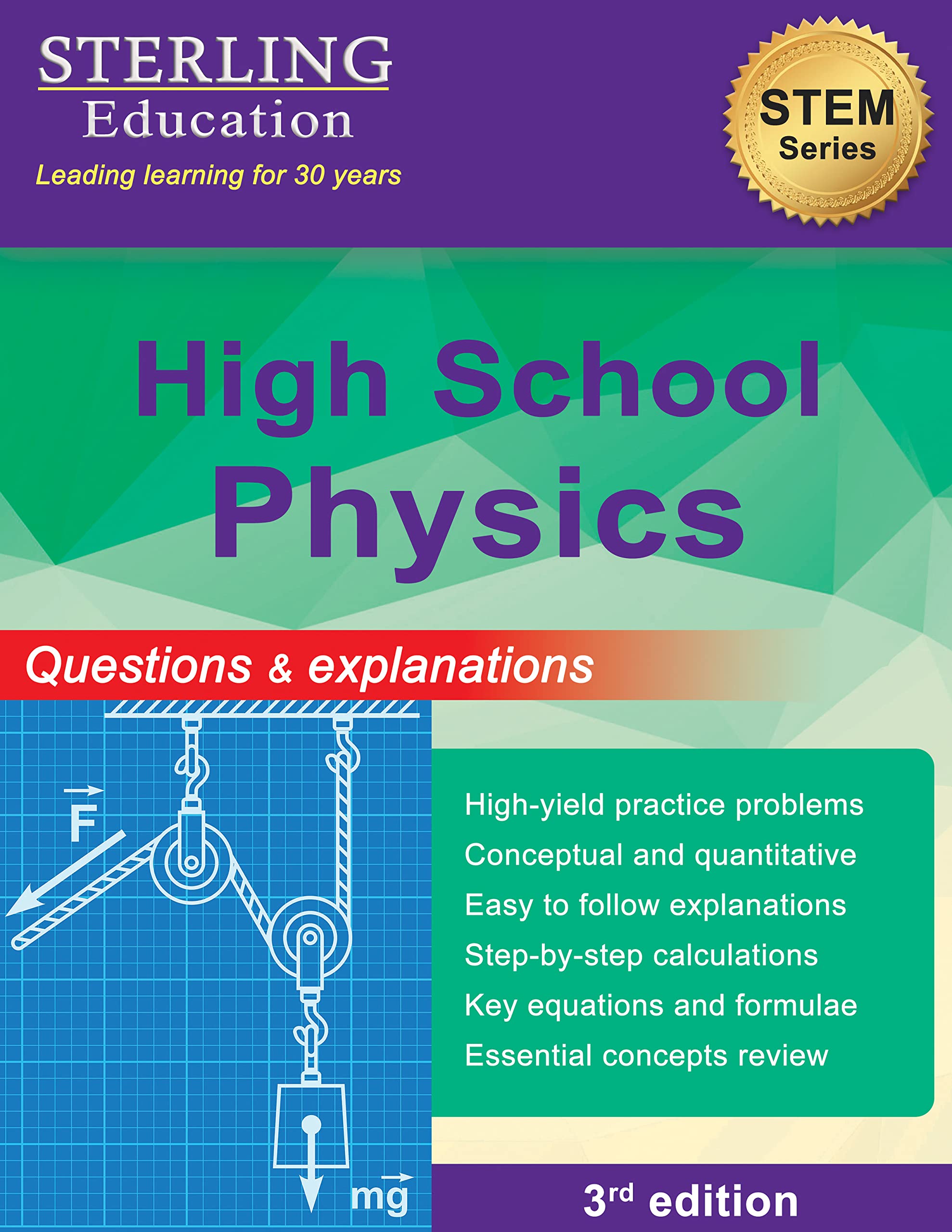 High School Physics: Questions & Explanations for High School Physics ...