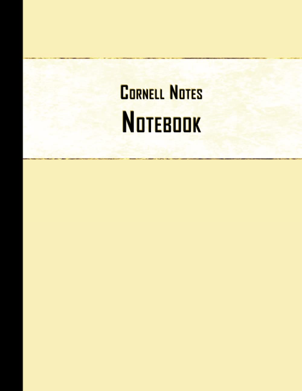 Cornell Notes Notebook: Cornell Method Note taking Journal for High ...