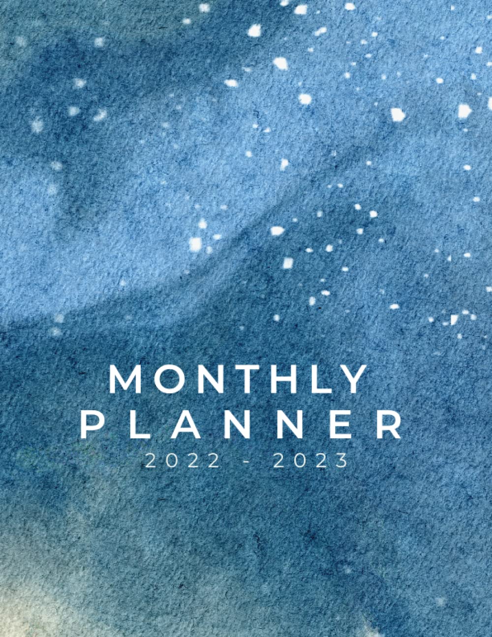 2022 2023 Monthly Planner Night Sky Watercolor Monthly Planner January 2022 2023 Monthly Planner Night Sky Watercolor Monthly Planner January