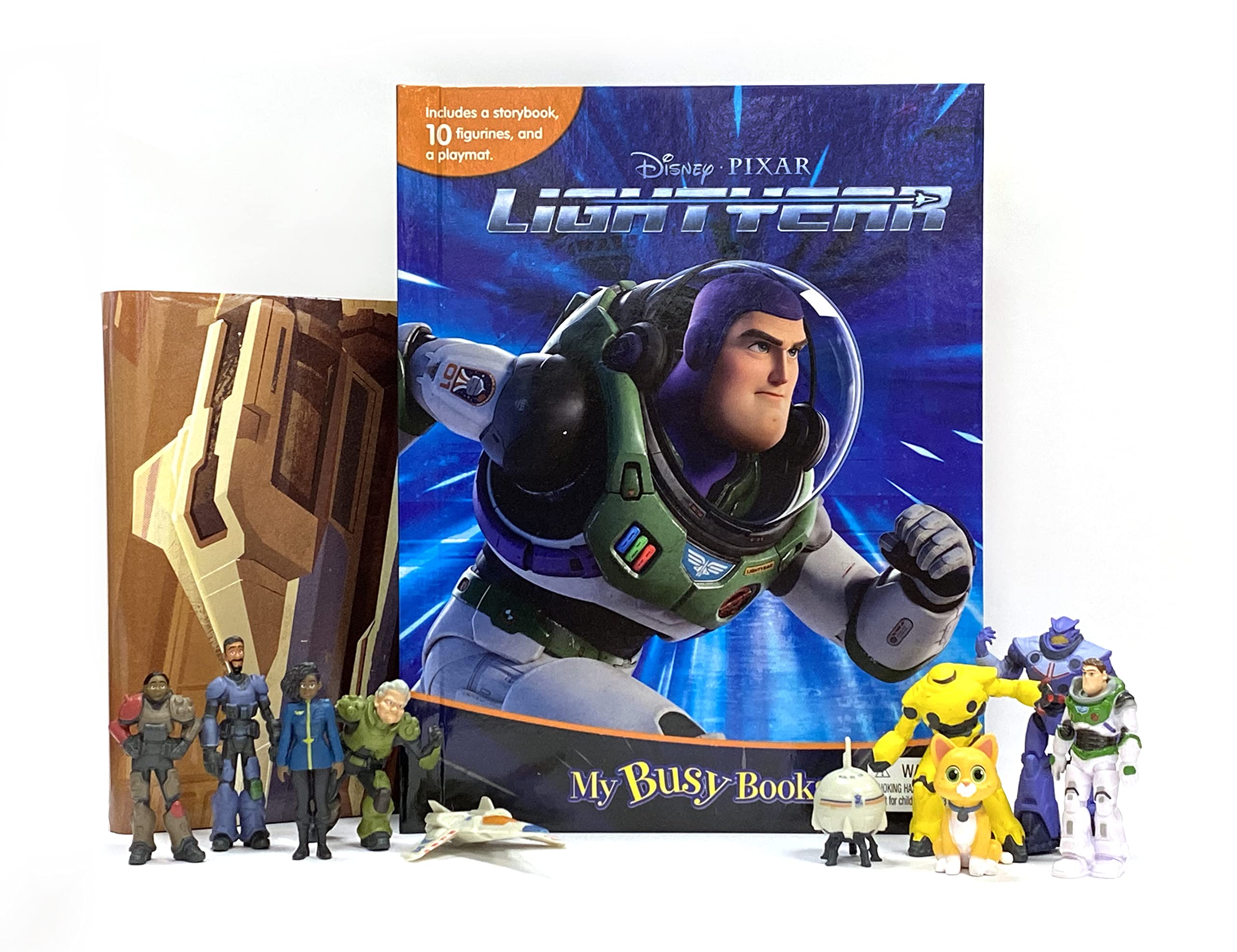 Phidal - Disney / Pixar Lightyear My Busy Books -10 Figurines and a Playmat by Phidal Publishing ...