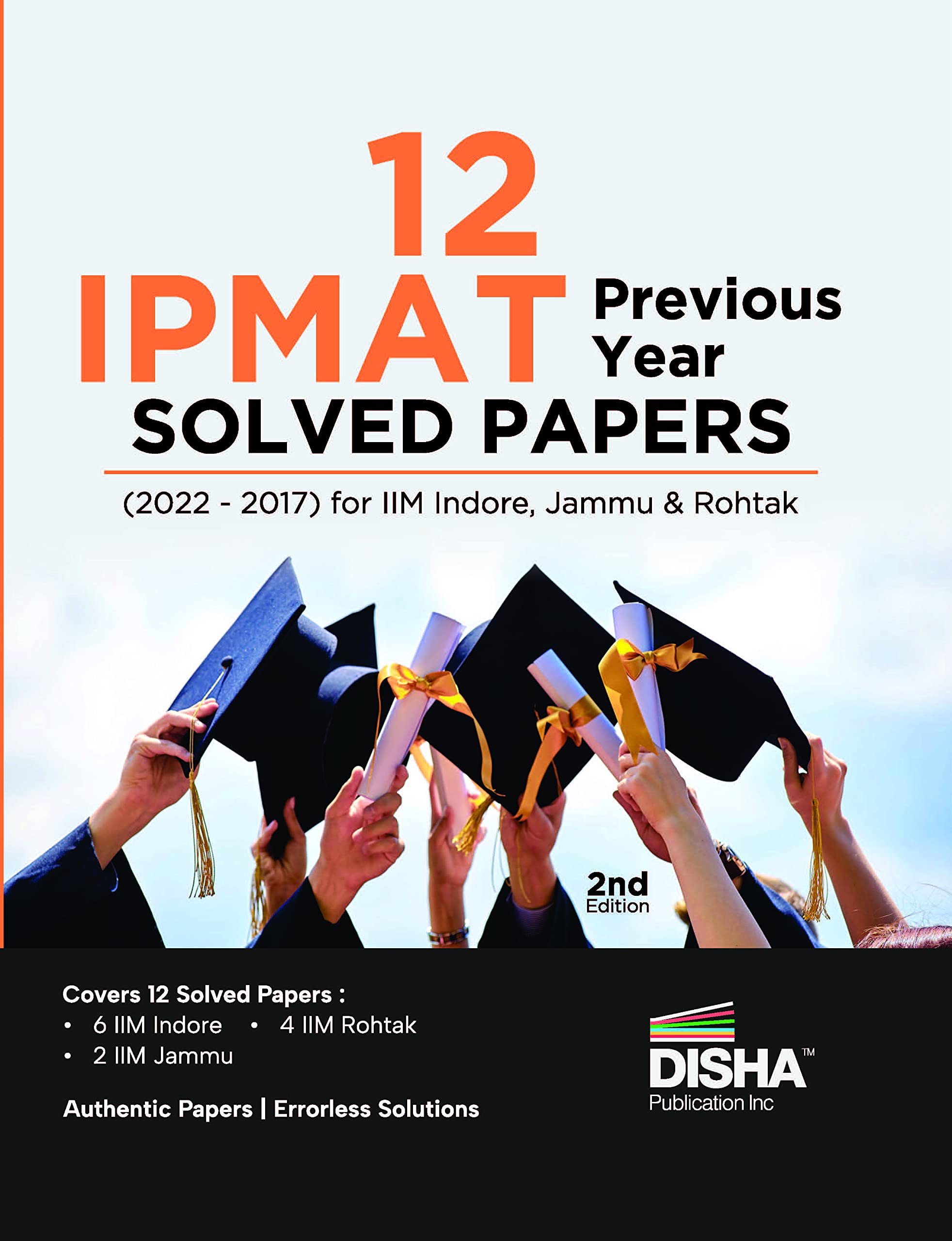 12 IPMAT Previous Year Solved Papers (2022 - 2017) for IIM Indore ...