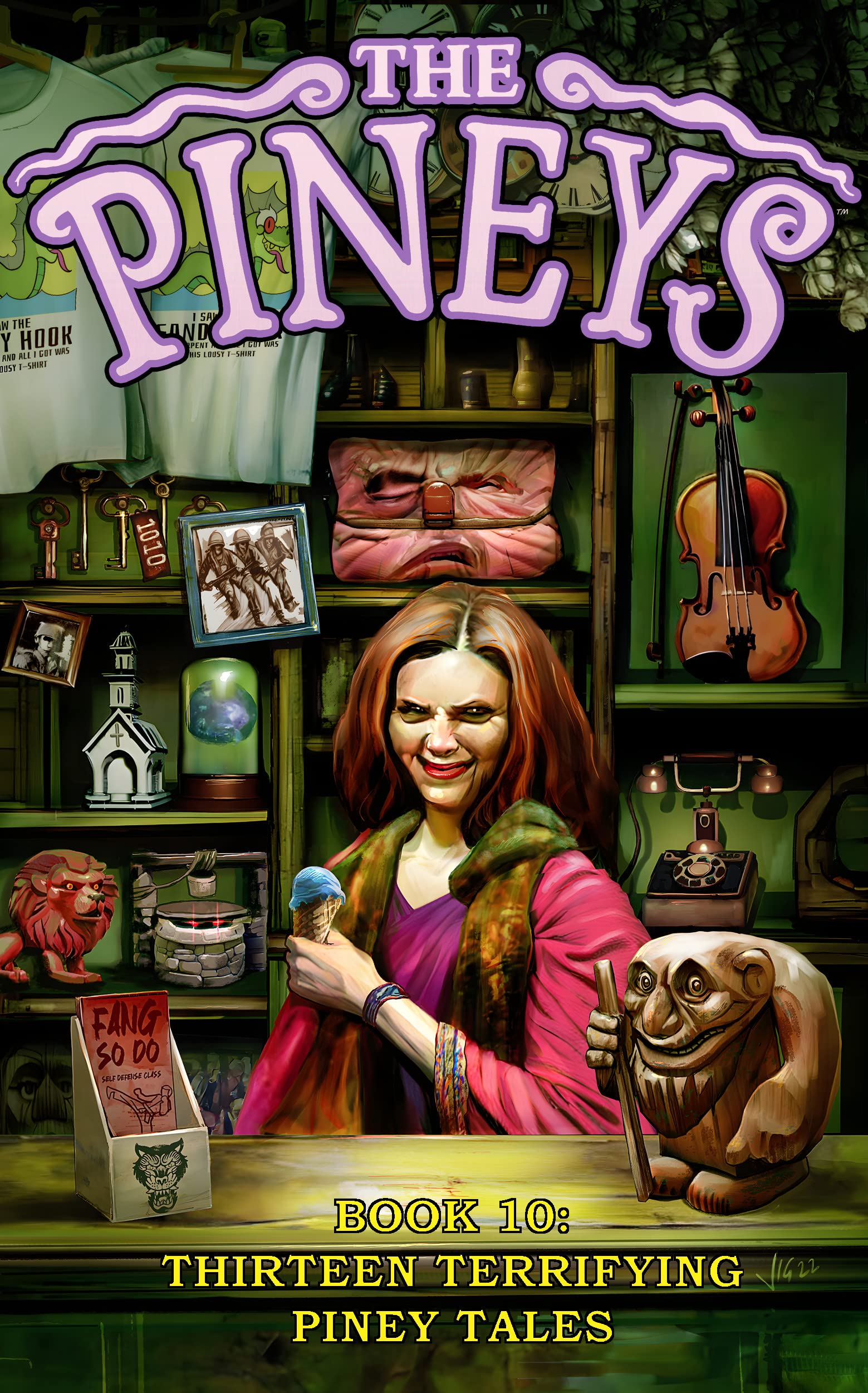 The Pineys: Book 10: Thirteen Terrifying Piney Tales by Tony DiGerolamo ...
