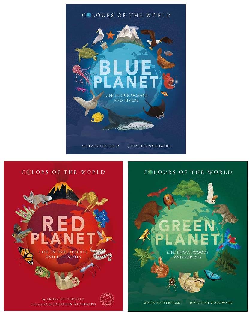 Colours of the World Series 3 Books Collection Box Set by Moira ...