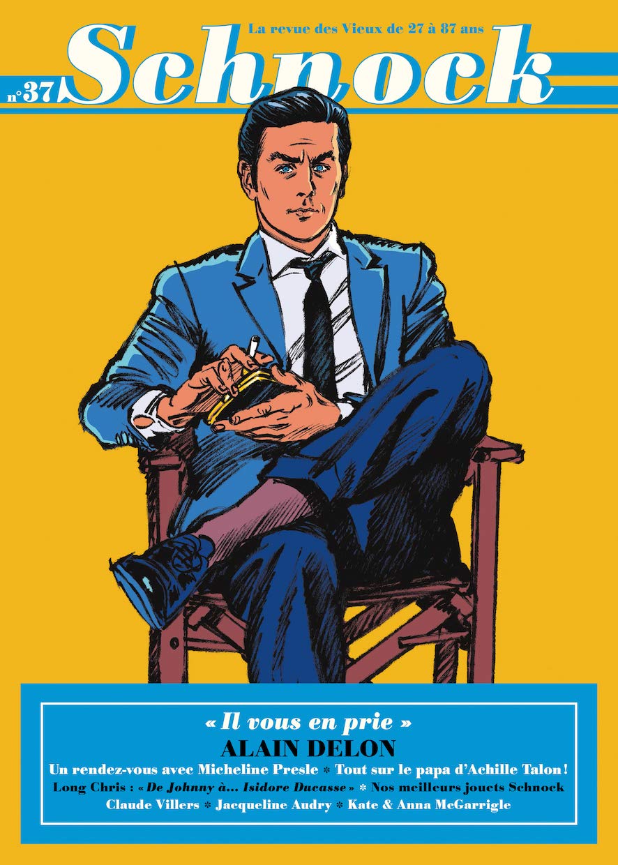 SCHNOCK N°37, ALAIN DELON by La revue schnock | Goodreads