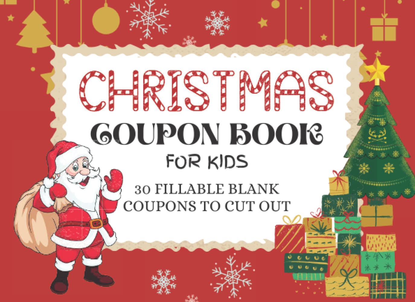 Blank Christmas Coupons