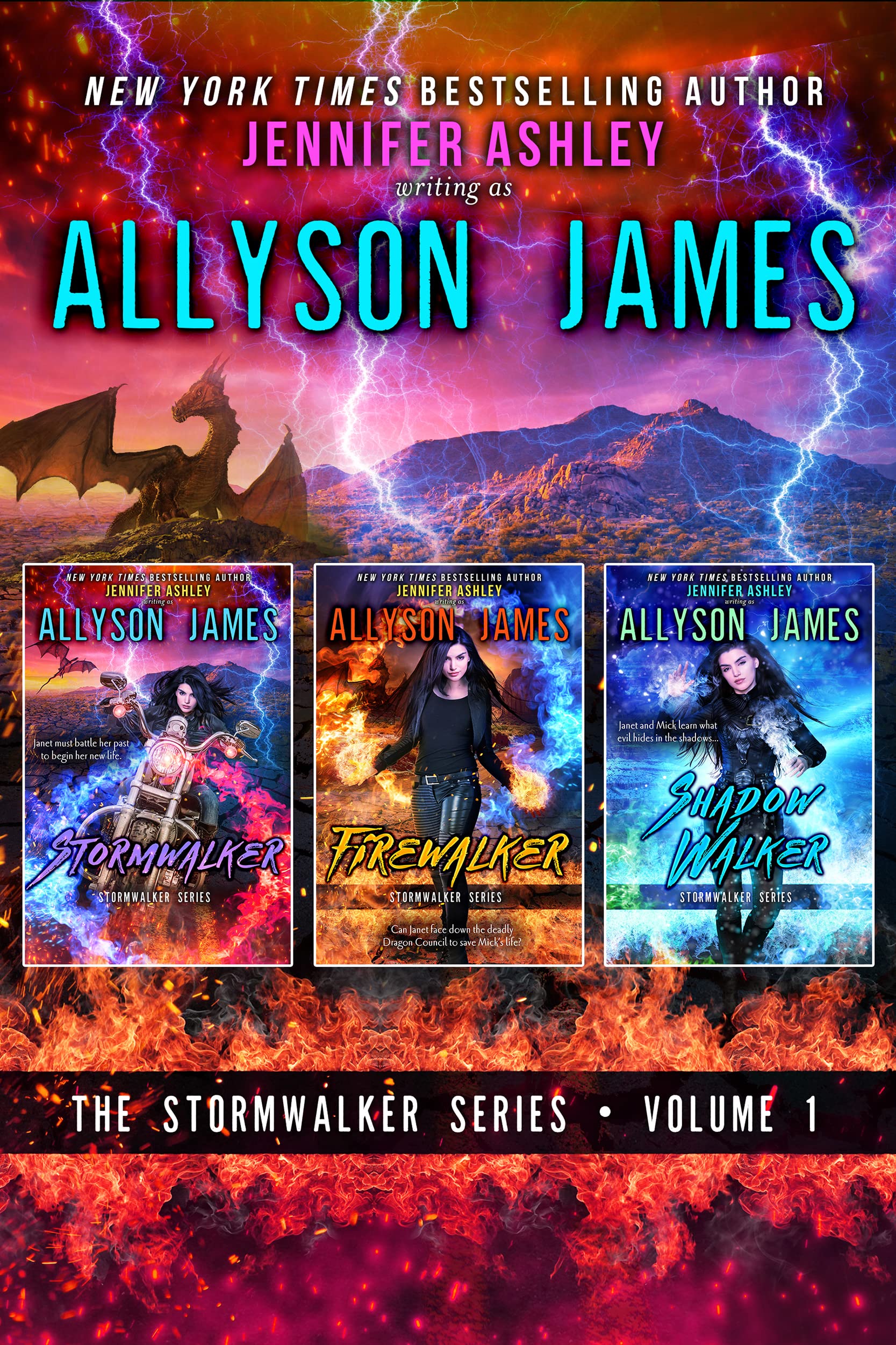 Stormwalker Series Volume 1 by Allyson James | Goodreads