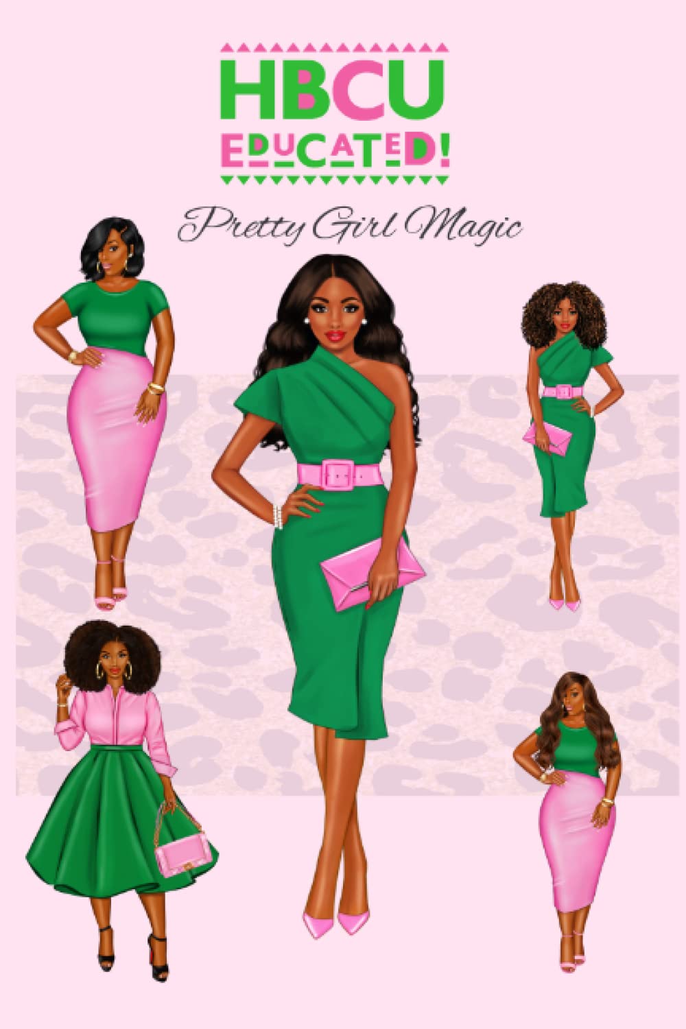Pretty Girl Magic Writing Journal for Black Women, 200 Pages of Lined ...