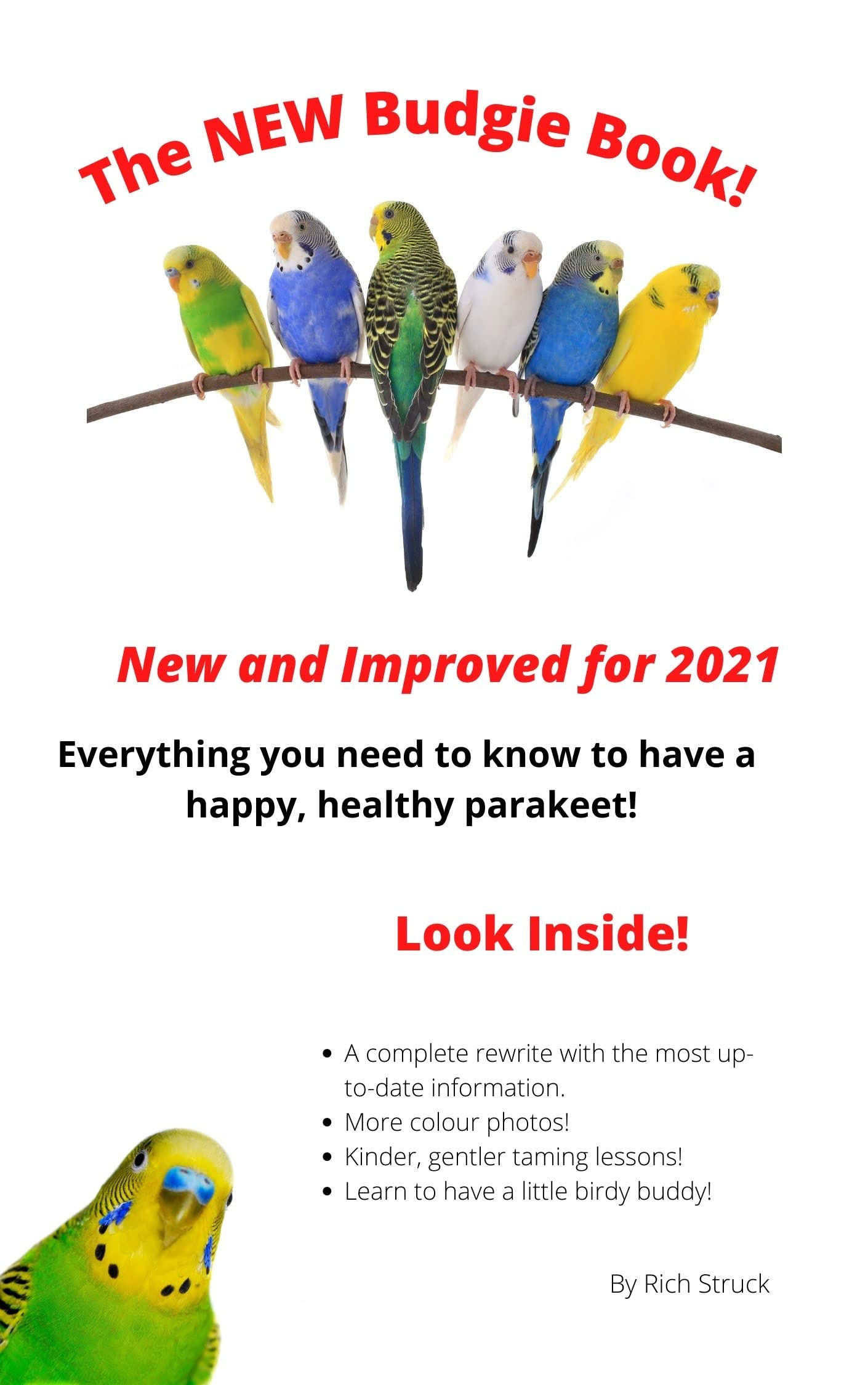 The NEW Budgie Book!: Everything you need to know to have a happy ...