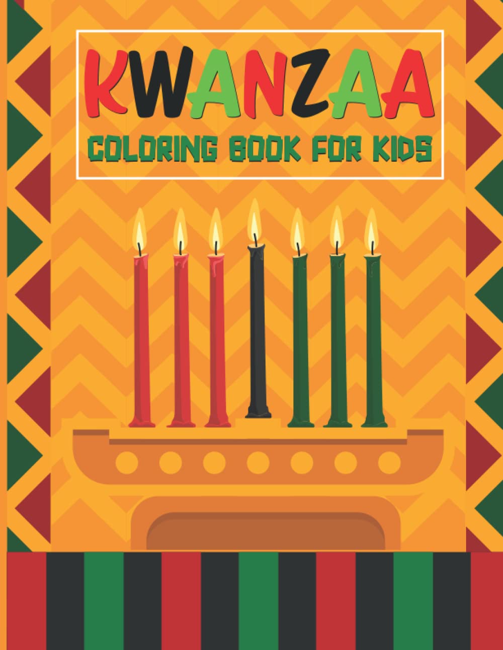 Kwanzaa Coloring Book For Kids: 40 Coloring Pages For Kids To Celebrate ...
