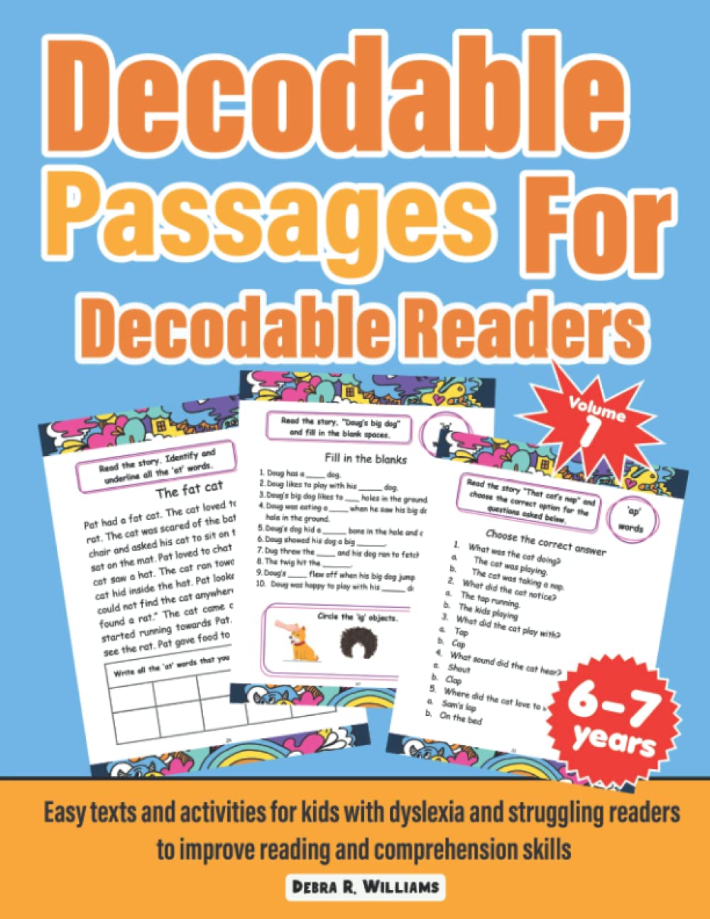 Decodable Passages for Decodable Readers. Easy texts for kids with ...