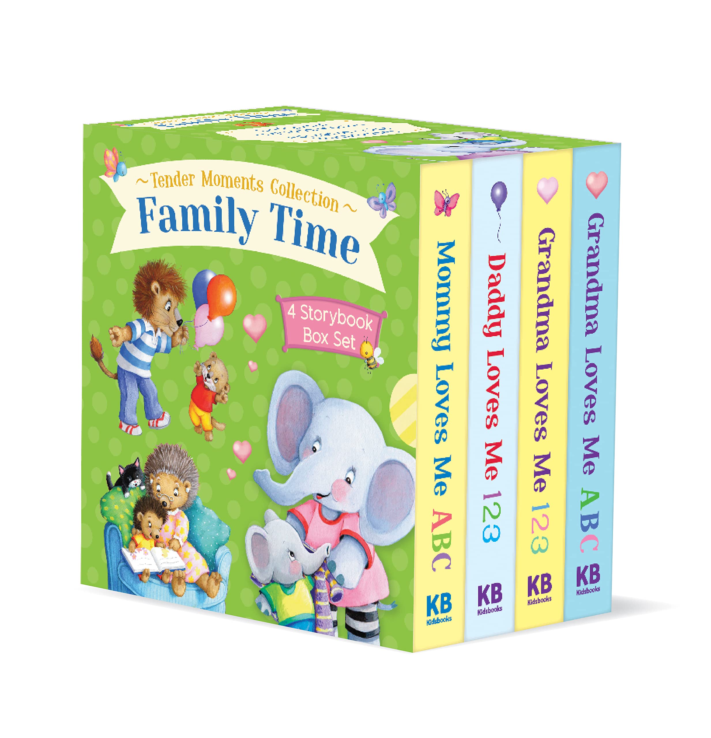 Family Time-A Tender Moments 4 Storybook Gift Box Set by Laura Gates ...